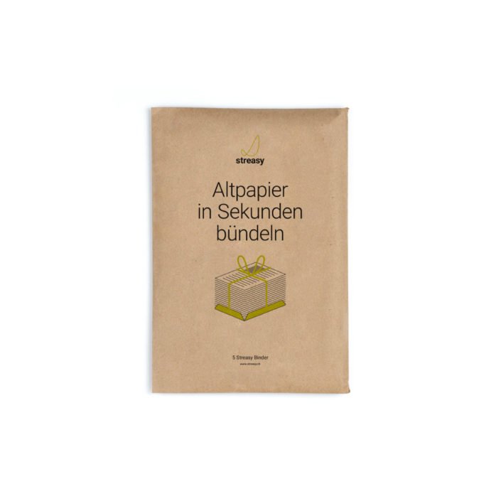 Streasy Altpapier-Binder - Recyclingbox.ch